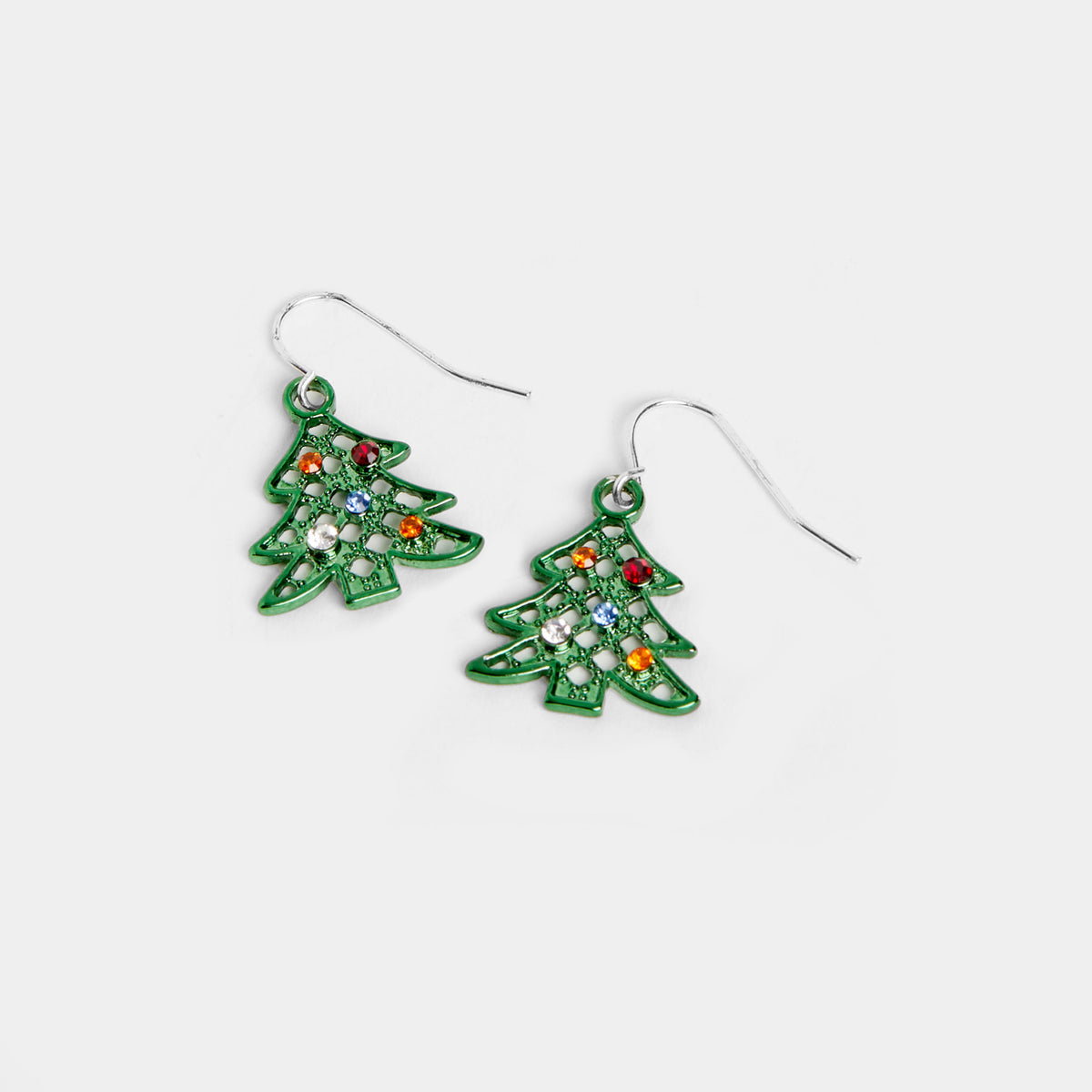 Bedazzled Christmas Tree Earring – Ginger Snaps & Co.
